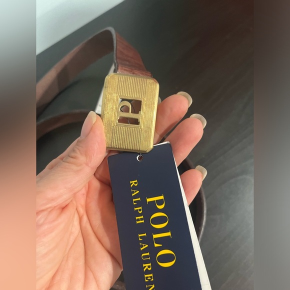 Ralph Lauren | Accessories | Polo Ralph Lauren Mens Big P Logo Plaque ...